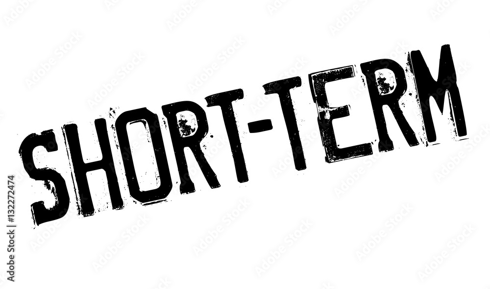 Short-Term rubber stamp Stock Vector | Adobe Stock