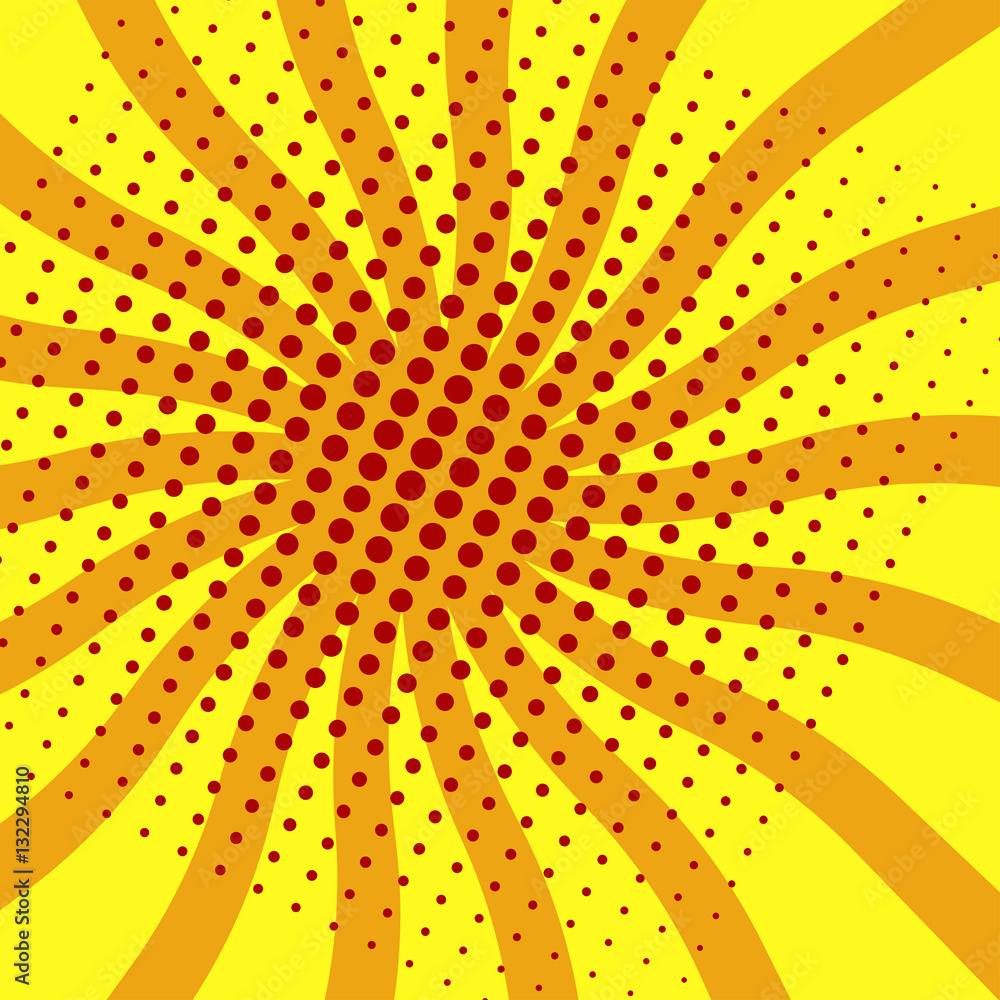 pop art retro background Stock Vector | Adobe Stock