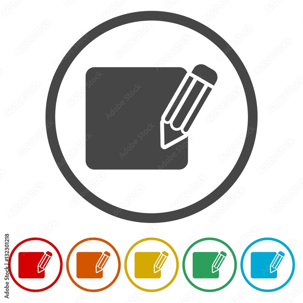 Registration Icon Vector, Simple registration vector icon Stock Vector ...