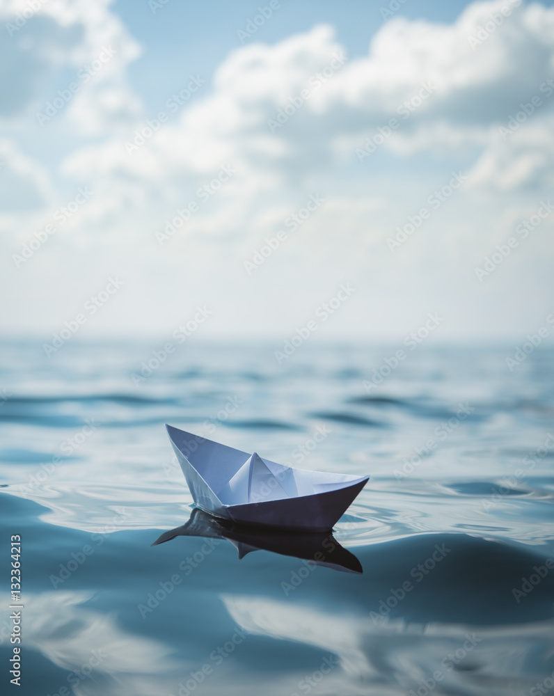 Paperboat Stock Photo | Adobe Stock