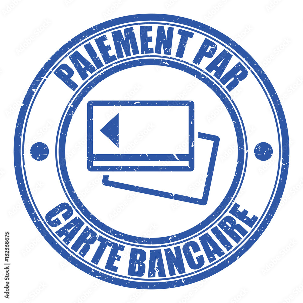Logo paiement par carte bancaire. Stock Vector | Adobe Stock