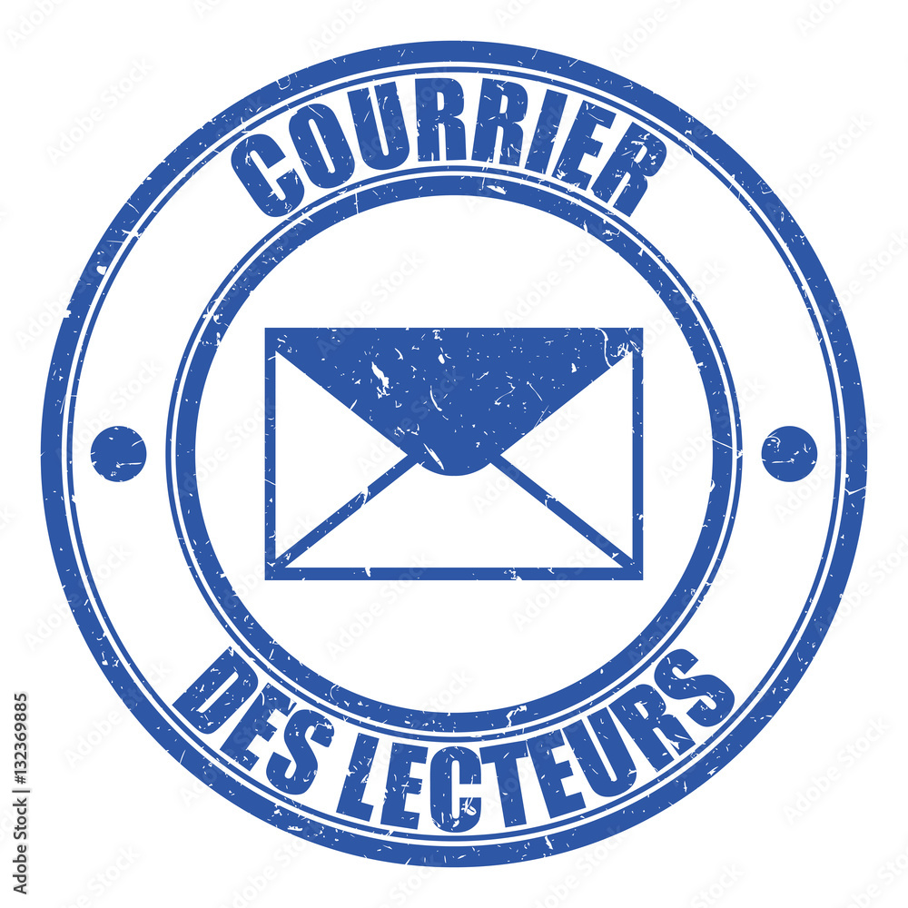 Vettoriale Stock Logo courrier des lecteurs. | Adobe Stock