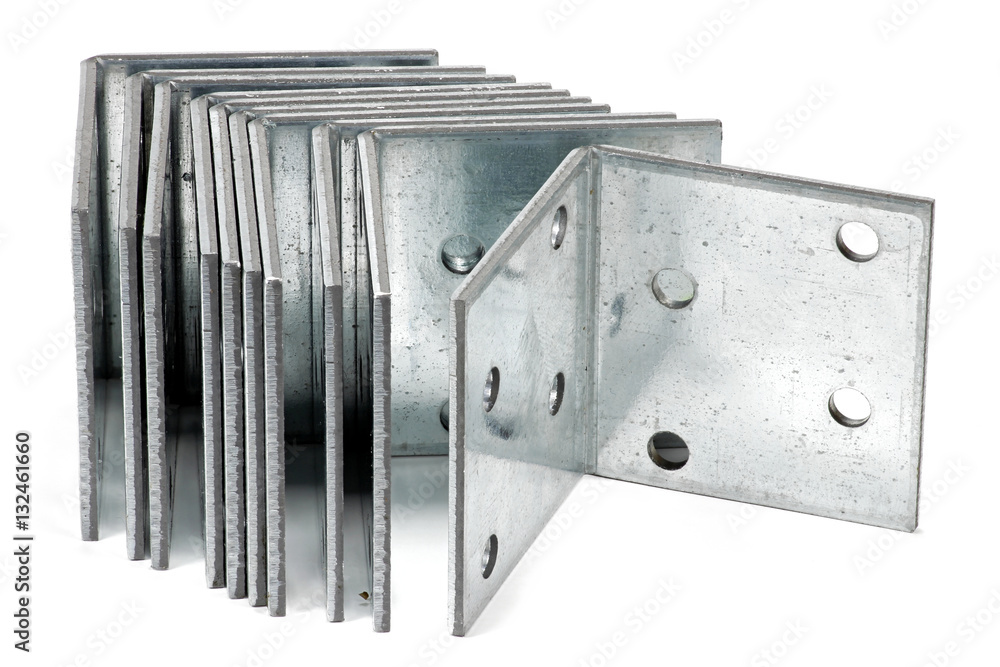 Lochwinkel isoliert auf weißem Hintergrund Stock-Foto | Adobe Stock