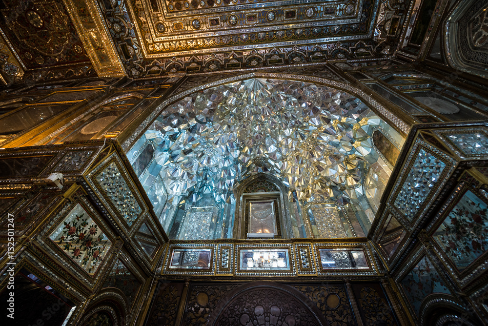 Mirror Hall, part of Golestan Palace in Tehran, capital of Iran Stock ...