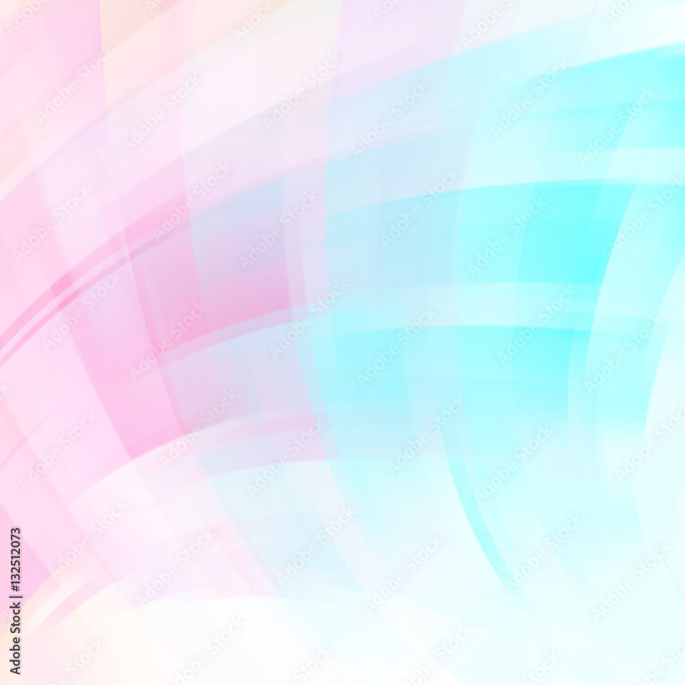 Abstract pastel background with smooth lines. Color waves, pattern, art ...