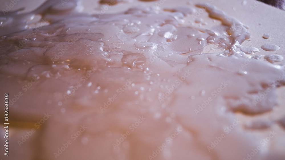 molten candle wax close up abstract grunge texture Stock Photo | Adobe ...