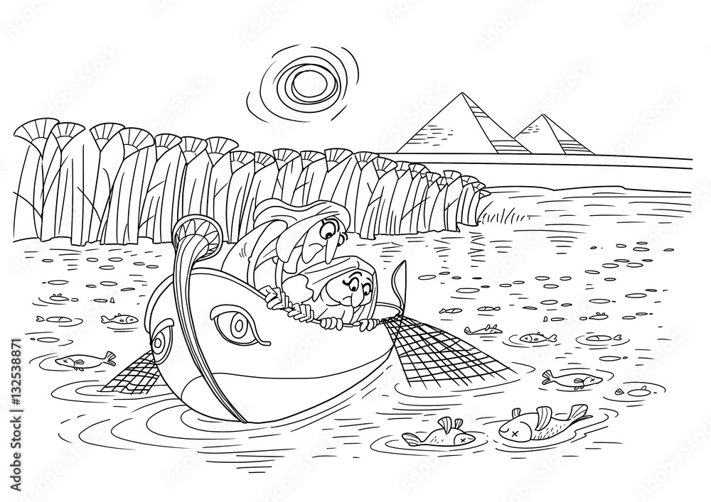 Nile River Coloring Sheet Coloring Pages