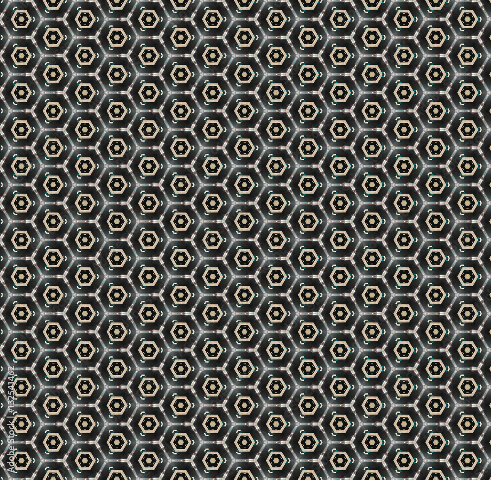 futuristic geometric fabric texture Stock Illustration | Adobe Stock