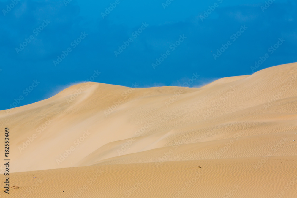 Sand dunes of Oued Chbika Plage, Morocco Stock-Foto | Adobe Stock
