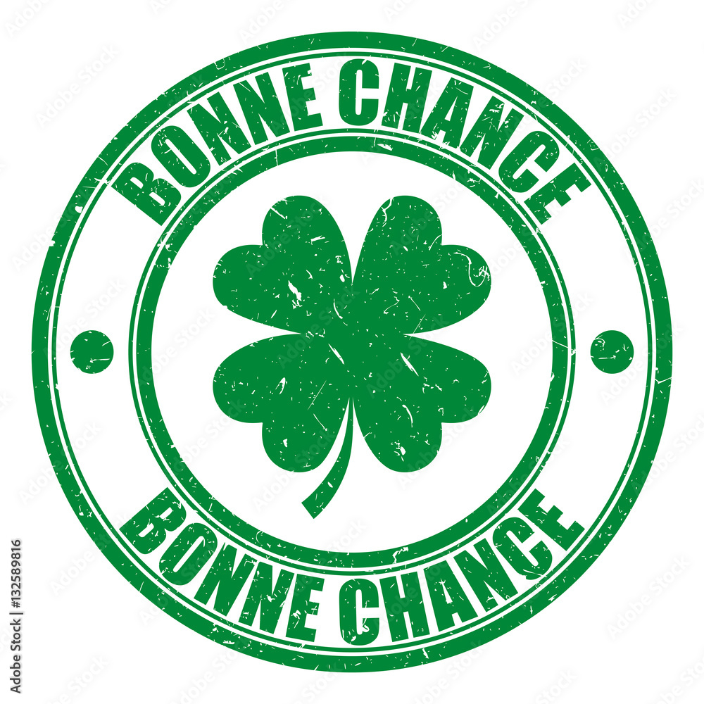Logo Bonne Chance. Stock Vector | Adobe Stock