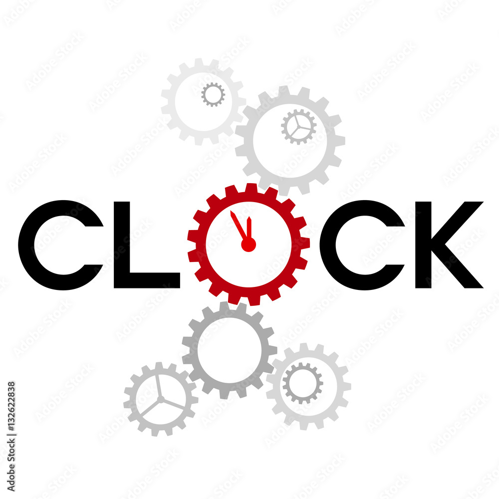 Clock Gear Clip Art
