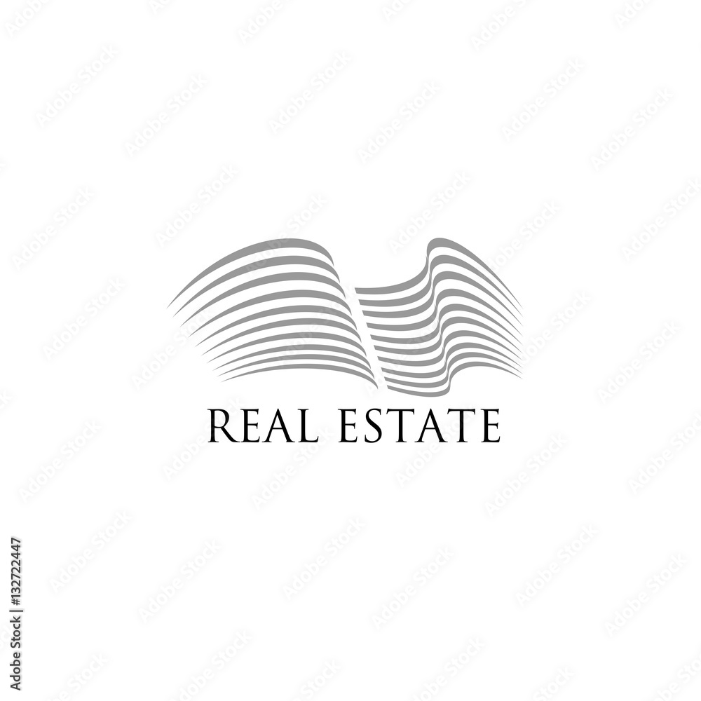 Logo template real estate, apartment, condo, house, rental, business ...