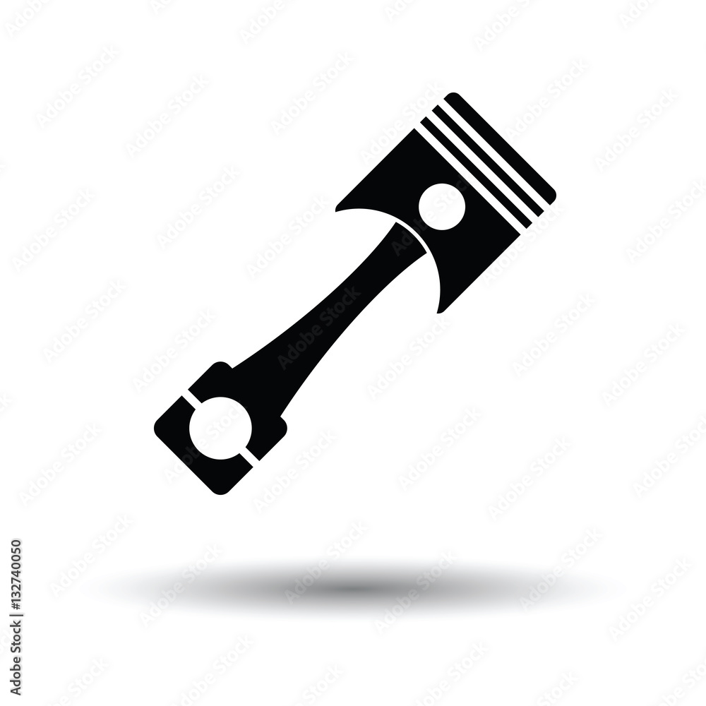 Car motor piston icon Stock Vector | Adobe Stock