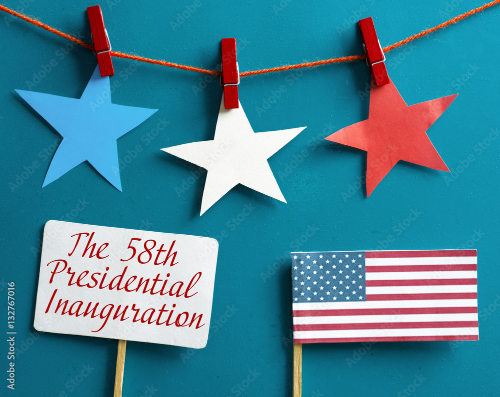 Presidential Inauguration Day Americans celebrate the newly elected US ...