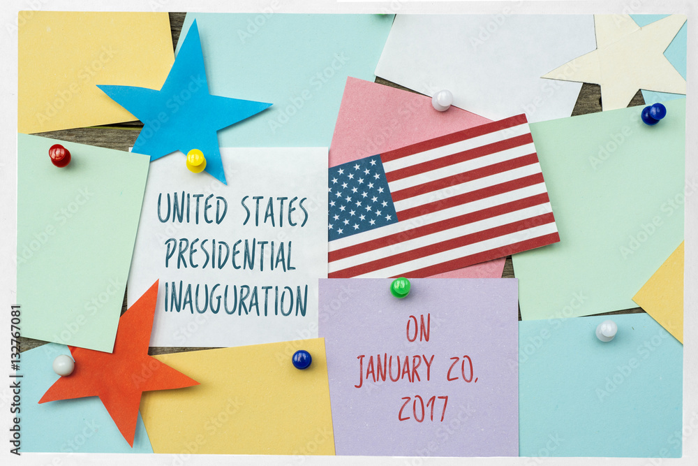 Presidential Inauguration Day Americans celebrate the newly elected US ...