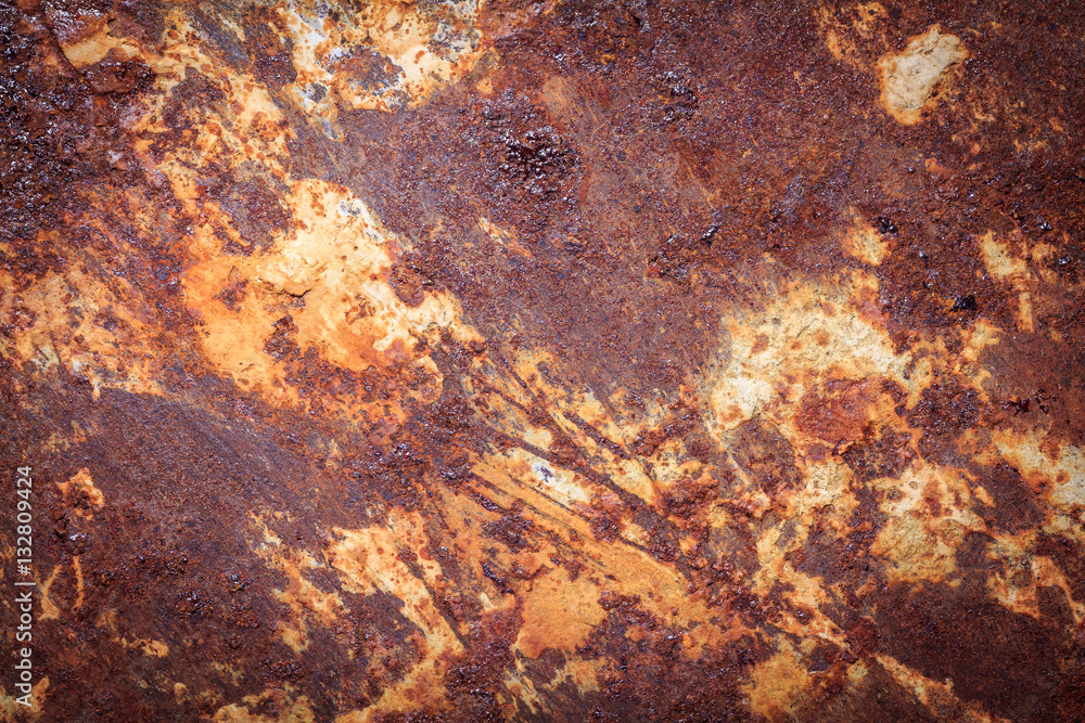 Rusty metal texture, rusty metal background for design with copy space ...