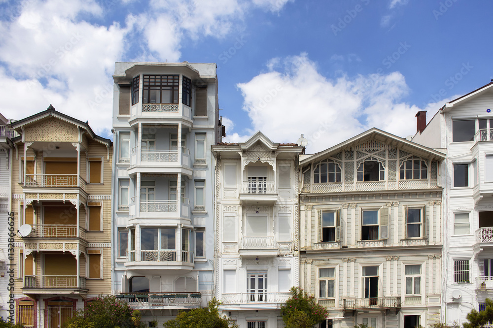 Traditional, historical, colourful, old buildings by Bosphours in ...