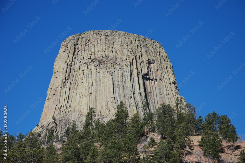 devils tower Stock Photo | Adobe Stock