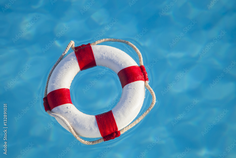 floating lifesaver Stock Photo | Adobe Stock
