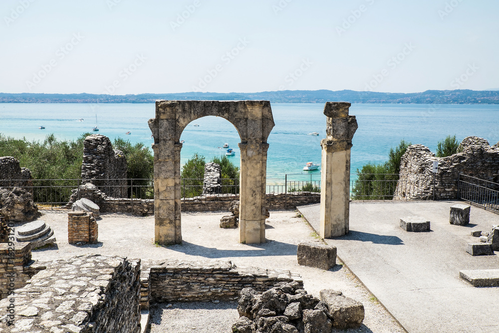 Grottoes of Catullus is the ruins of a Roman villa built at the ...