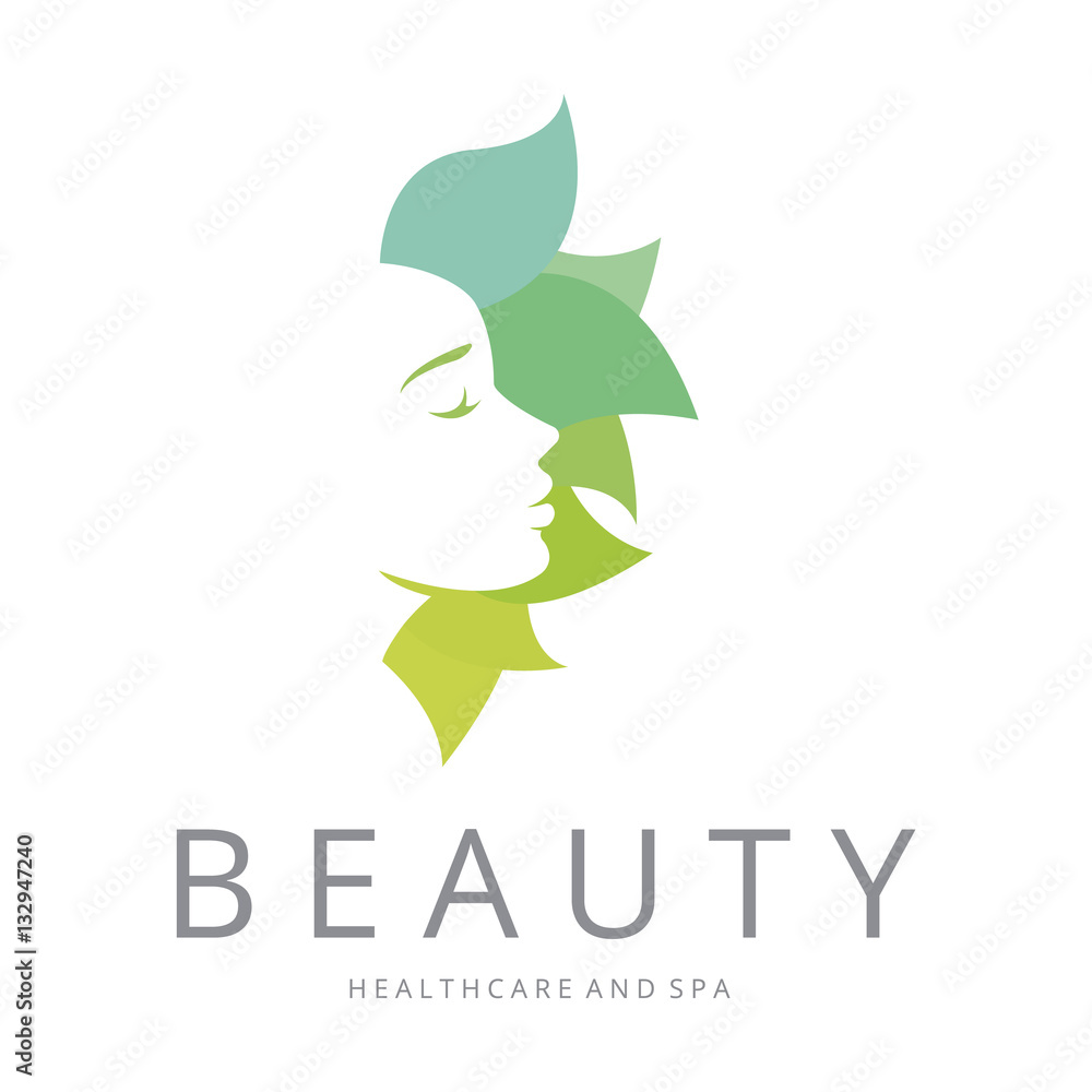 Beauty logo template Stock Vector | Adobe Stock