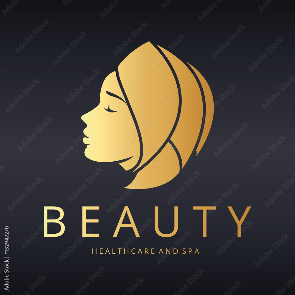 Beauty logo Stock Vector | Adobe Stock