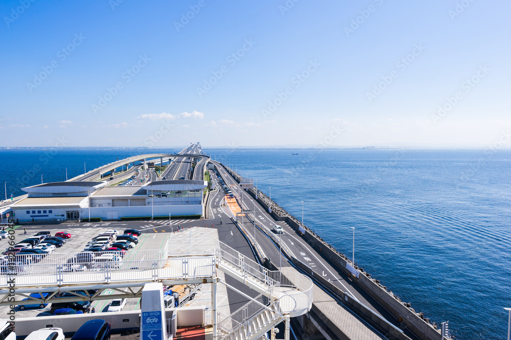 panoramic bird eye top aerial view with beautiful sea level with ...