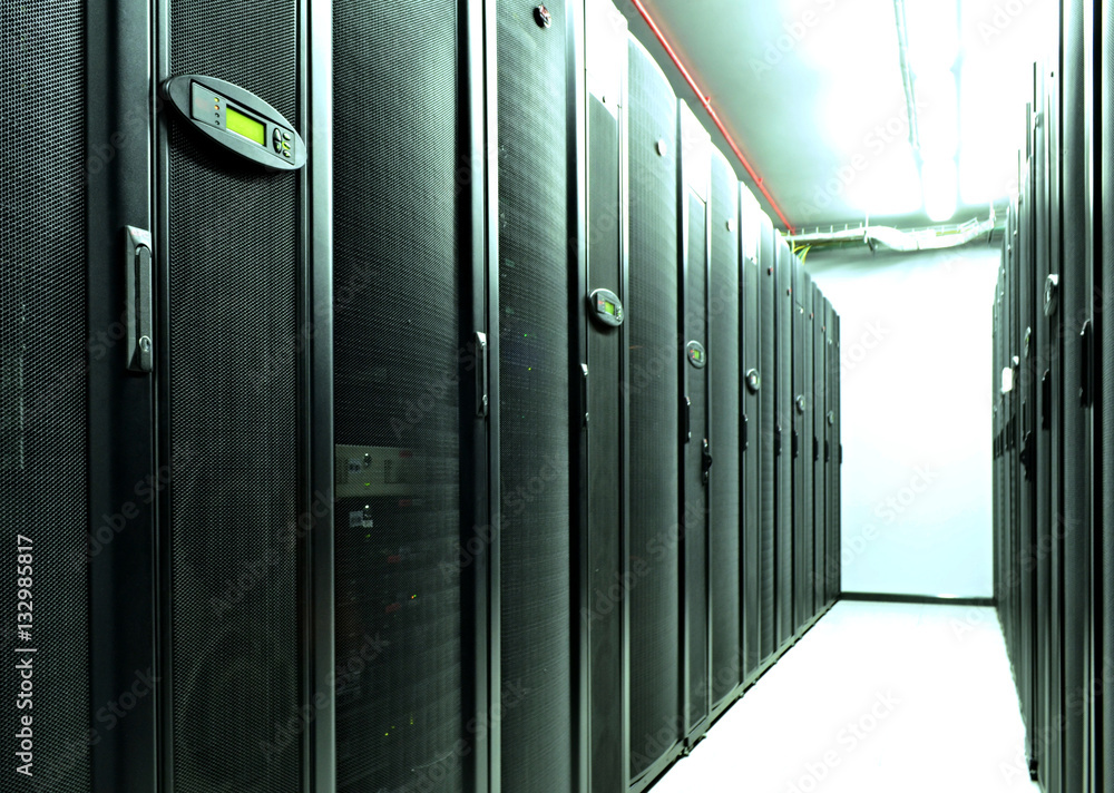 Data center with auxiliary communications and cooling system. A complex ...