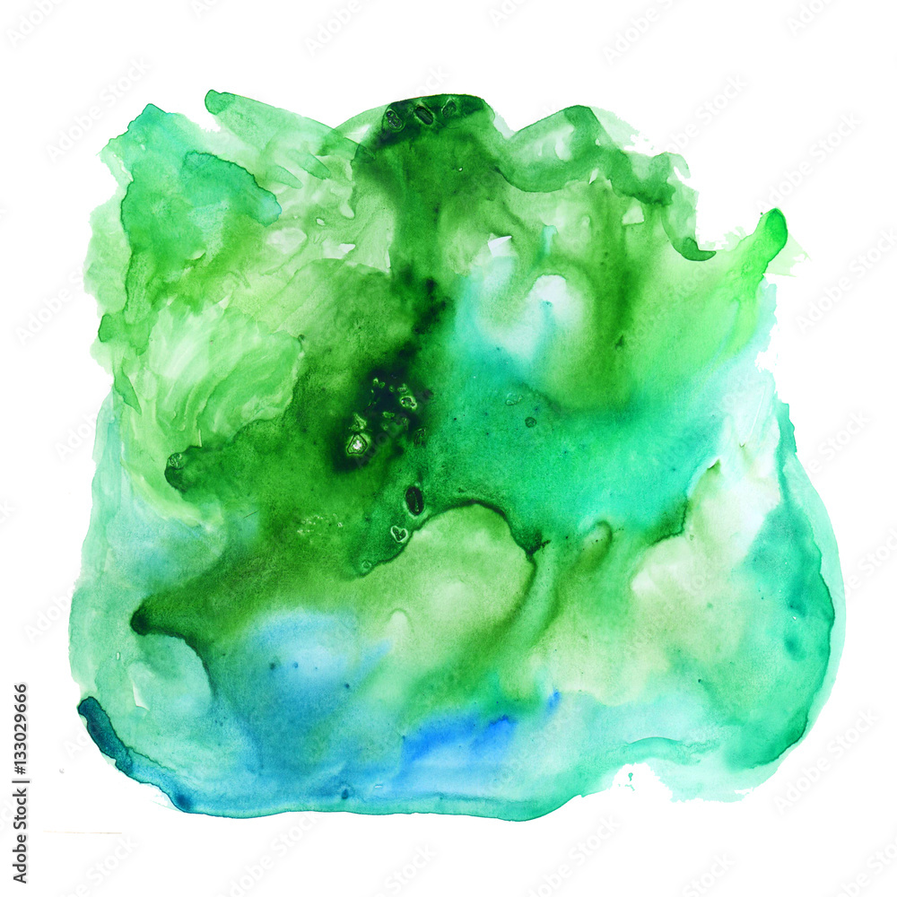 Green Paint Splatter Clip Art