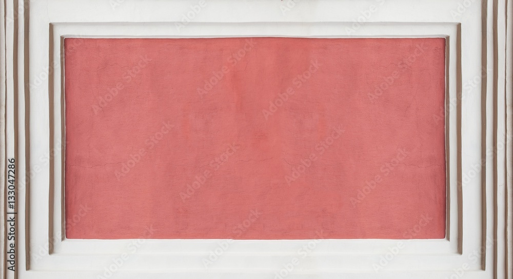 Make a statement with this unique white and red frame - a fun and ...