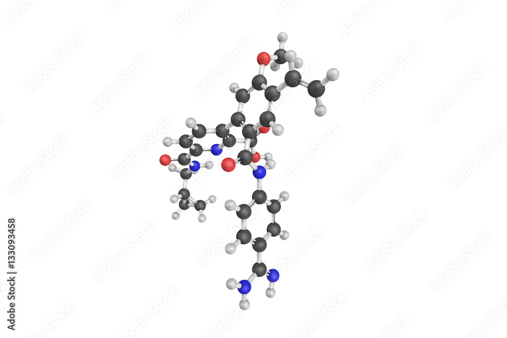3d structure of Avoralstat, a small-molecule compound for the or Stock ...