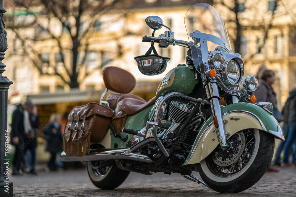 Indian Motorcycle Stock Photo | Adobe Stock