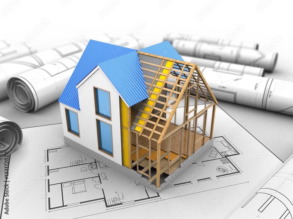 House Construction Background