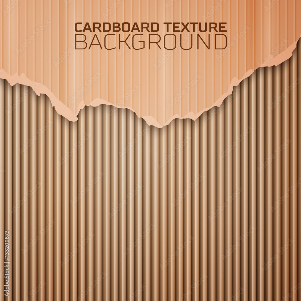 Cardboard texture background Stock Vector | Adobe Stock