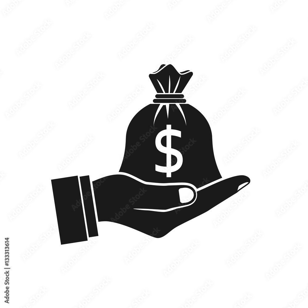 Money Black Vector