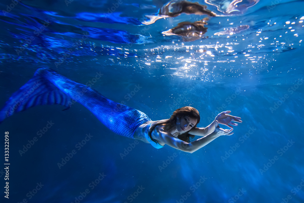 Sea mermaid Stock Photo | Adobe Stock