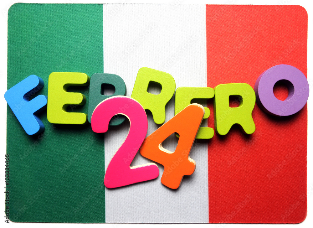 24 de febrero Día de la Bandera , día dedicado al Lábaro Patrio Stock ...