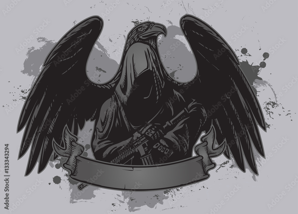 Grim Reaper justice warrior Stock Vector | Adobe Stock