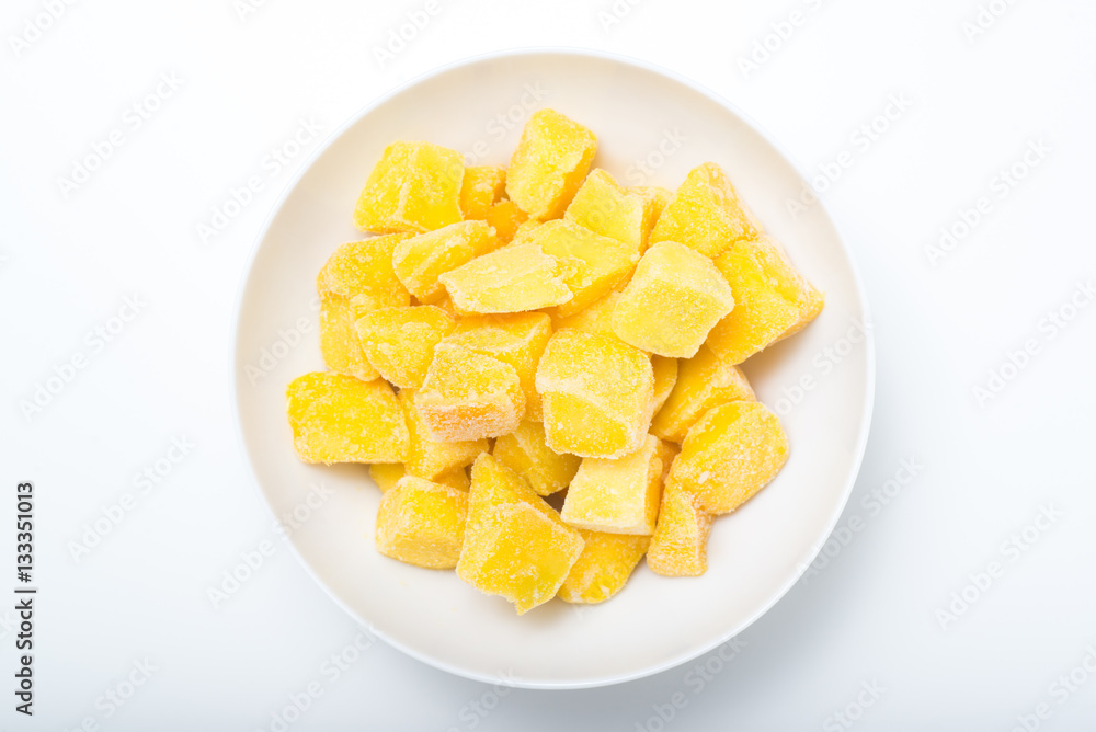 frozen mango Stock Photo | Adobe Stock