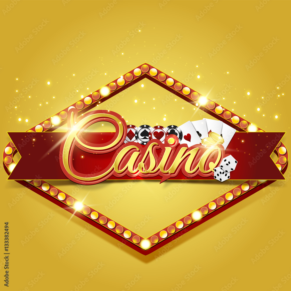 Casino vector de Stock | Adobe Stock