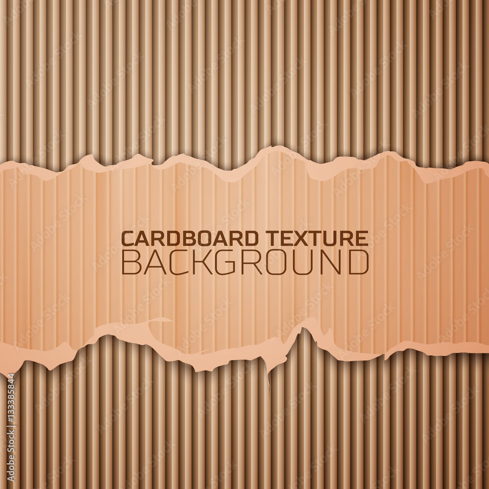 Cardboard texture background Stock Vector | Adobe Stock