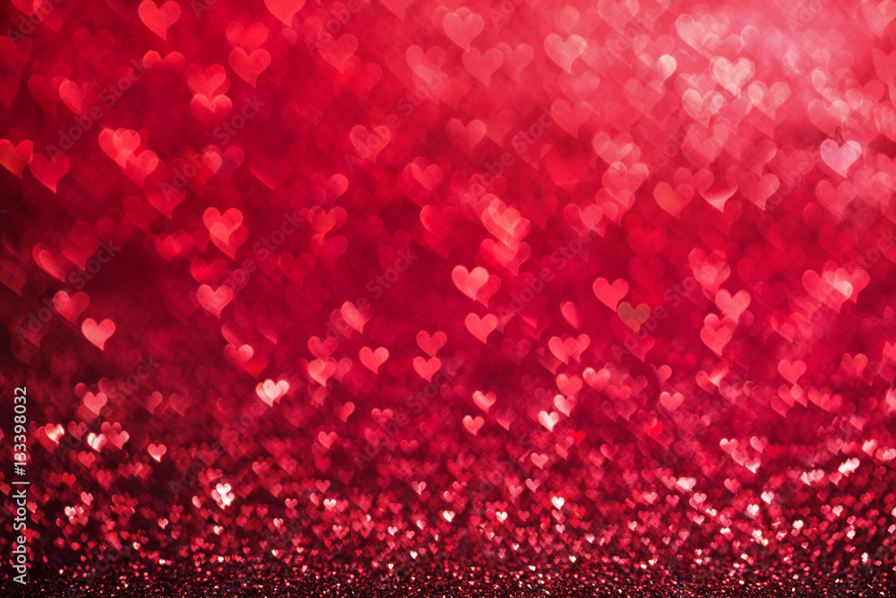 Red hearts background Stock Photo | Adobe Stock