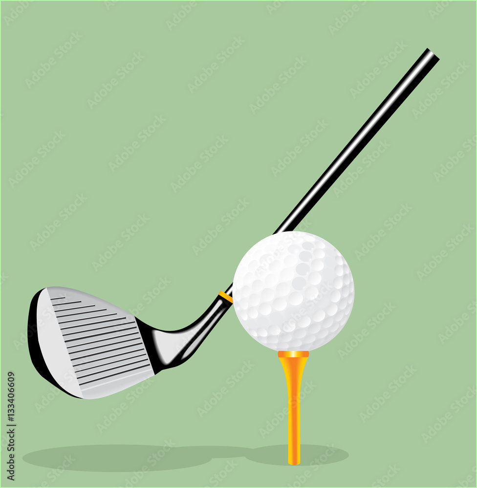 Golf Putter Vector