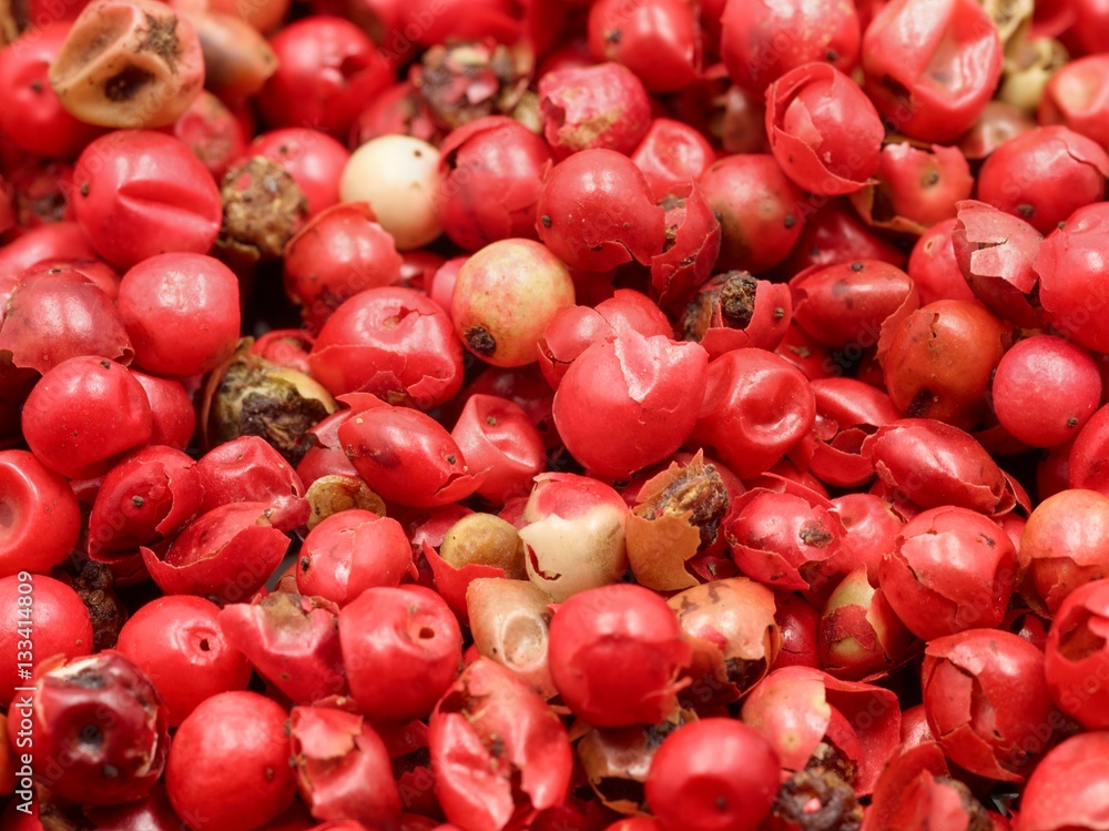 rose pepper spice Stock Photo | Adobe Stock