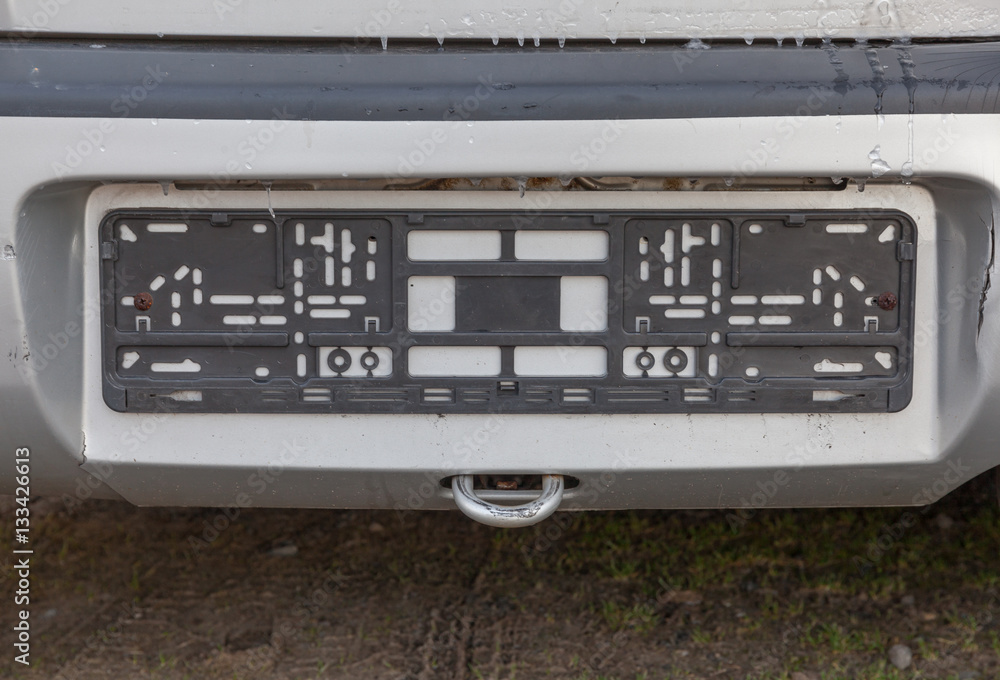 Car without license plate Stock Photo | Adobe Stock