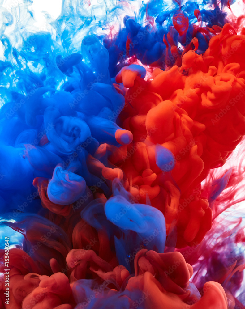 Abstract paint splash Stock Photo | Adobe Stock