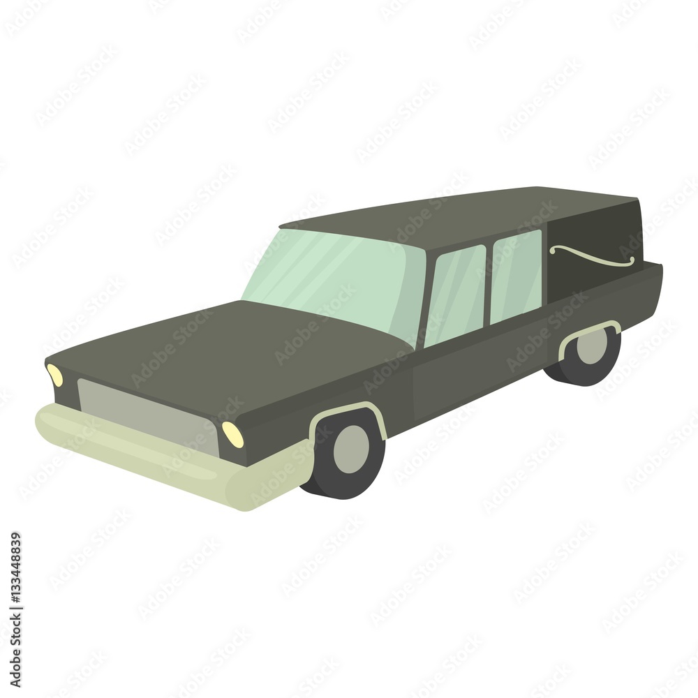 Hearse icon, cartoon style Stock Vector | Adobe Stock Hearse icon, cartoon style Stock Vector | Adobe Stock