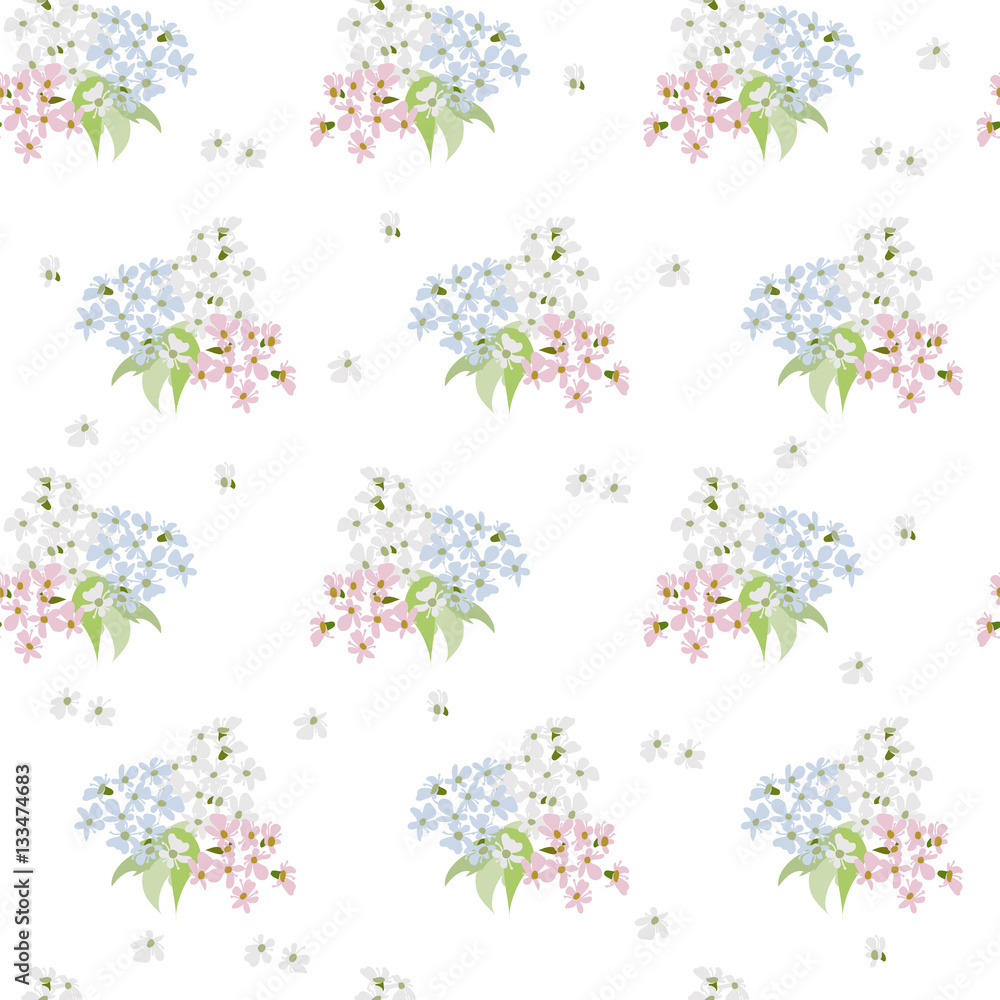 Simple Blue Flower Wallpapers