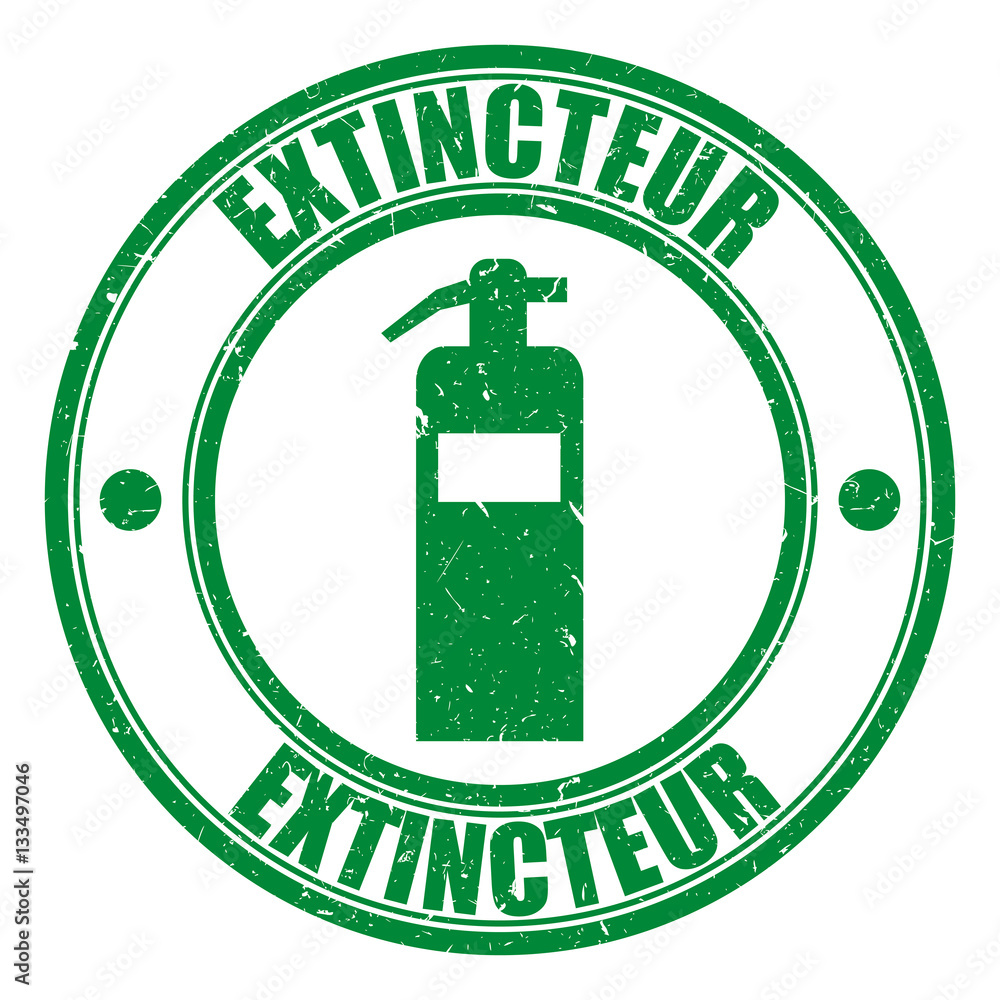 Logo extincteur. Stock Vector | Adobe Stock