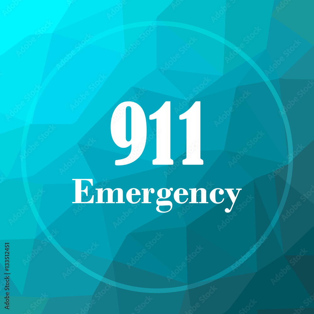 911 Emergency icon Stock Illustration | Adobe Stock